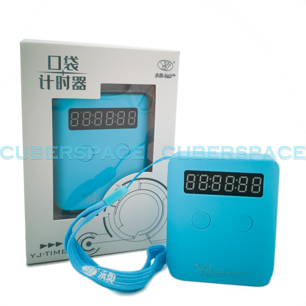 YJ Pocket Timer [Blue/Grey] - CuberSpace